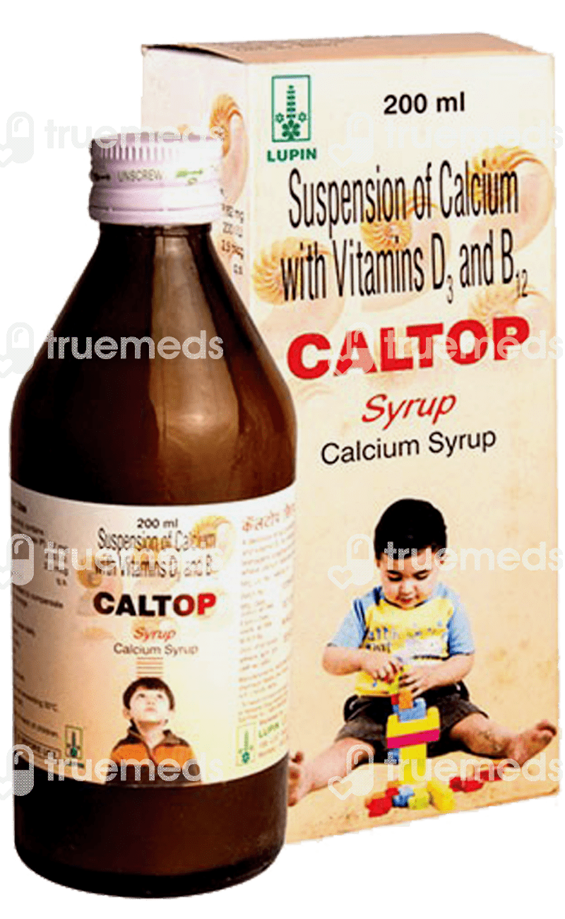 Caltop Syrup 200 Ml - Uses, Side Effects, Dosage, Price | Truemeds