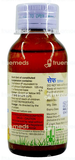 Ceff Premix 125Mg Suspension 60Ml: Uses, Side Effects, Price & Substitutes