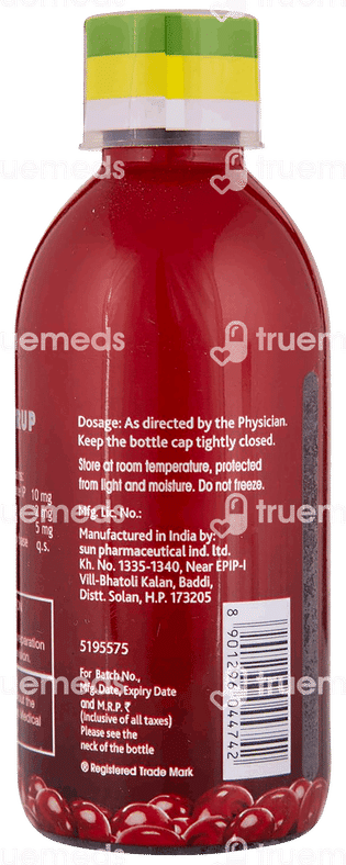Chericof Sf Syrup 100Ml: Uses, Side Effects, Price & Substitutes