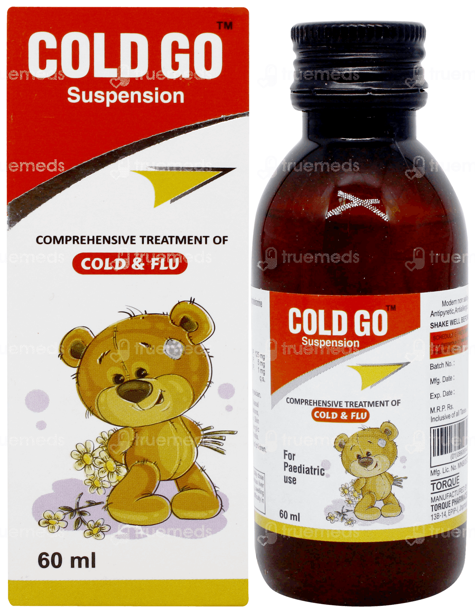 Cold Go Suspension 60Ml: Uses, Side Effects, Price & Substitutes