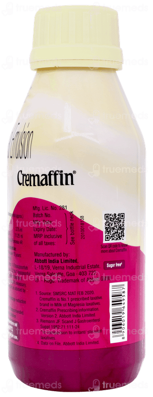 Cremaffin Mix Fruit 3.75/11.25 MG Emulsion 225 ML | Order Cremaffin Mix ...