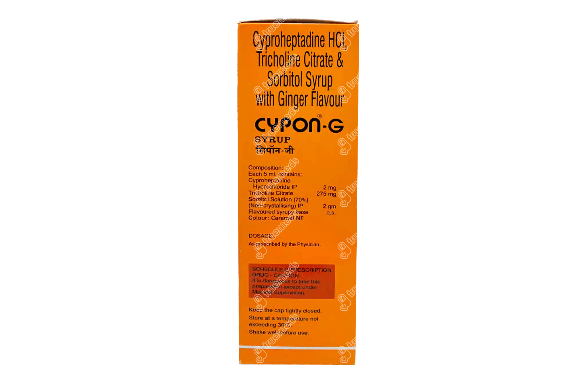 Cypon G Syrup 200 ML - Uses, Side Effects, Dosage, Price | Truemeds