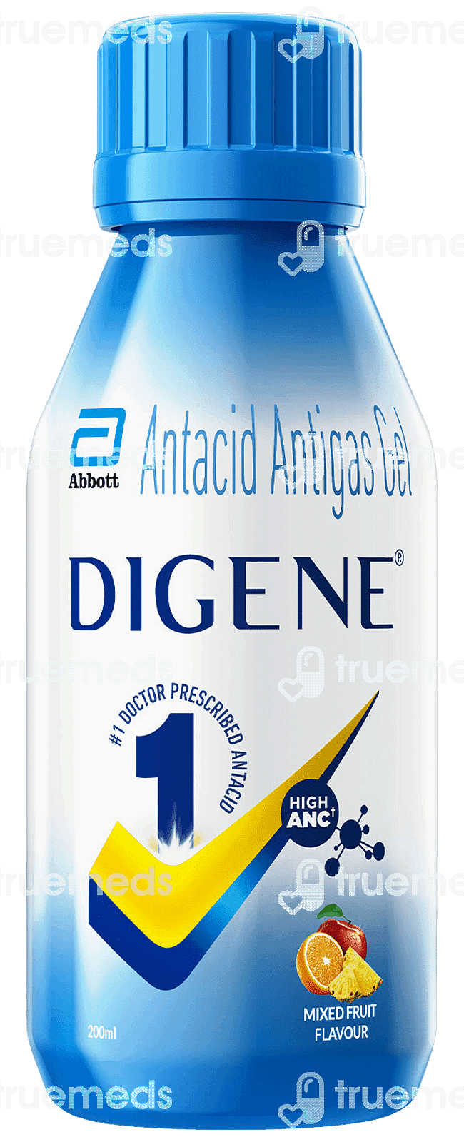 Digene Mix Fruit Gel 200 ML | Order DIGENE MIX FRUIT 830/185/50 MG ...