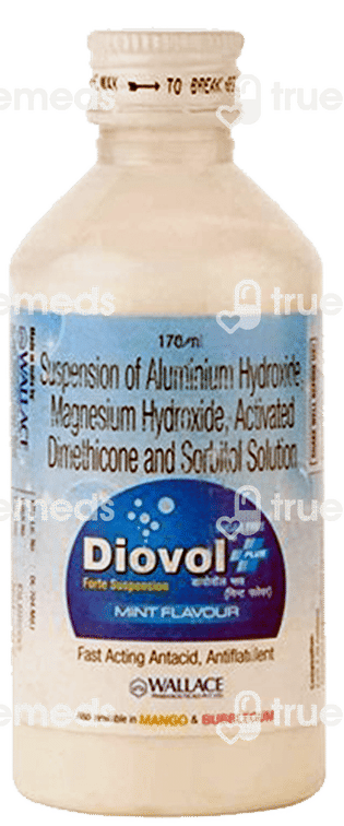 Diovol Plus Forte Mint 250/50/250 MG Syrup 170 ML | Order Diovol Plus ...