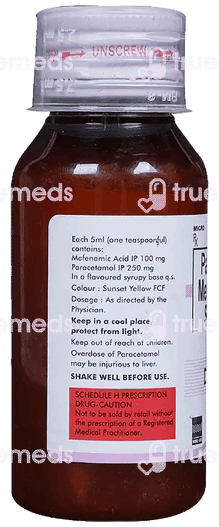 Dolopar M Ds 100/250 MG Suspention 60 ML | Order Dolopar M Ds 100/250 ...