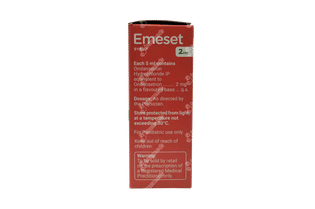 Emeset 2 MG Syrup: Uses, Side Effects, Price & Substitutes