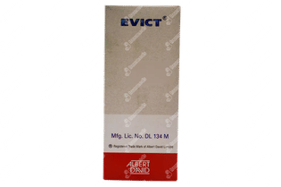 Evict 10 Gm Syrup 100 Ml - Uses, Side Effects, Dosage, Price | Truemeds