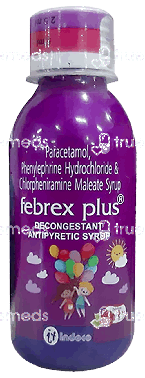 Febrex Plus 125/5/1 MG Syrup: Uses, Side Effects, Price & Substitutes