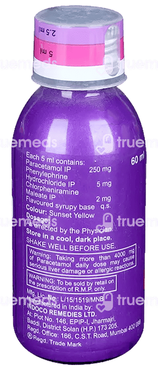 Febrex Plus Ds Orange Flavour Suspension 60Ml: Uses, Side Effects ...