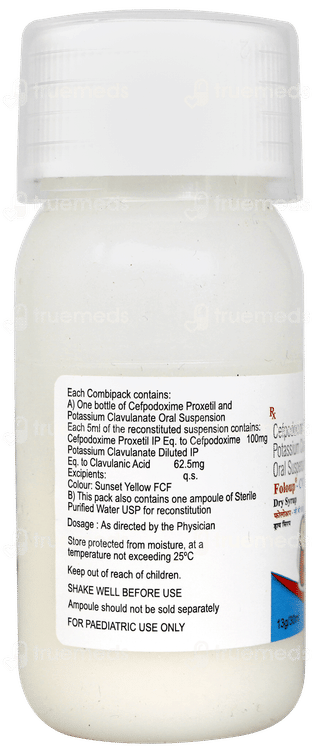Foloup-cv 100/62.5 MG Syrup 30 ML | Order Foloup-cv 100/62.5 MG Syrup ...