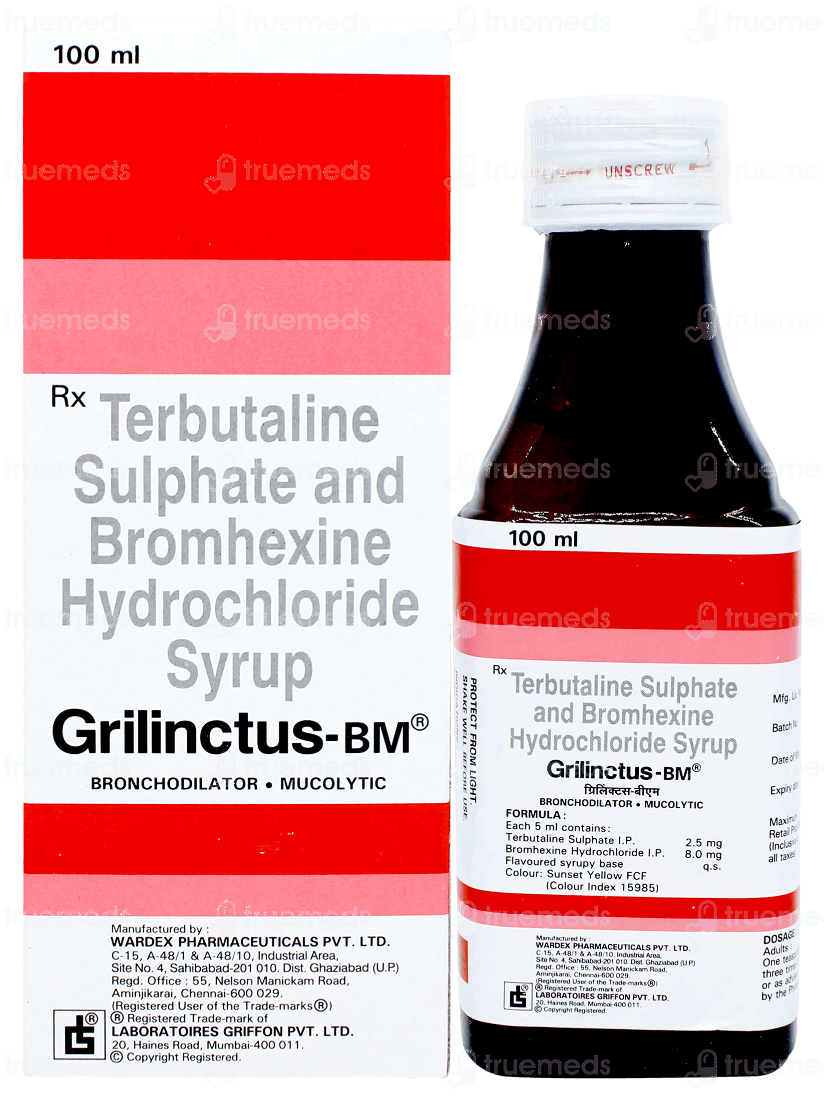 Grilinctus-BM Syrup: Uses, Side Effects & Substitutes | Upto 20% Off*