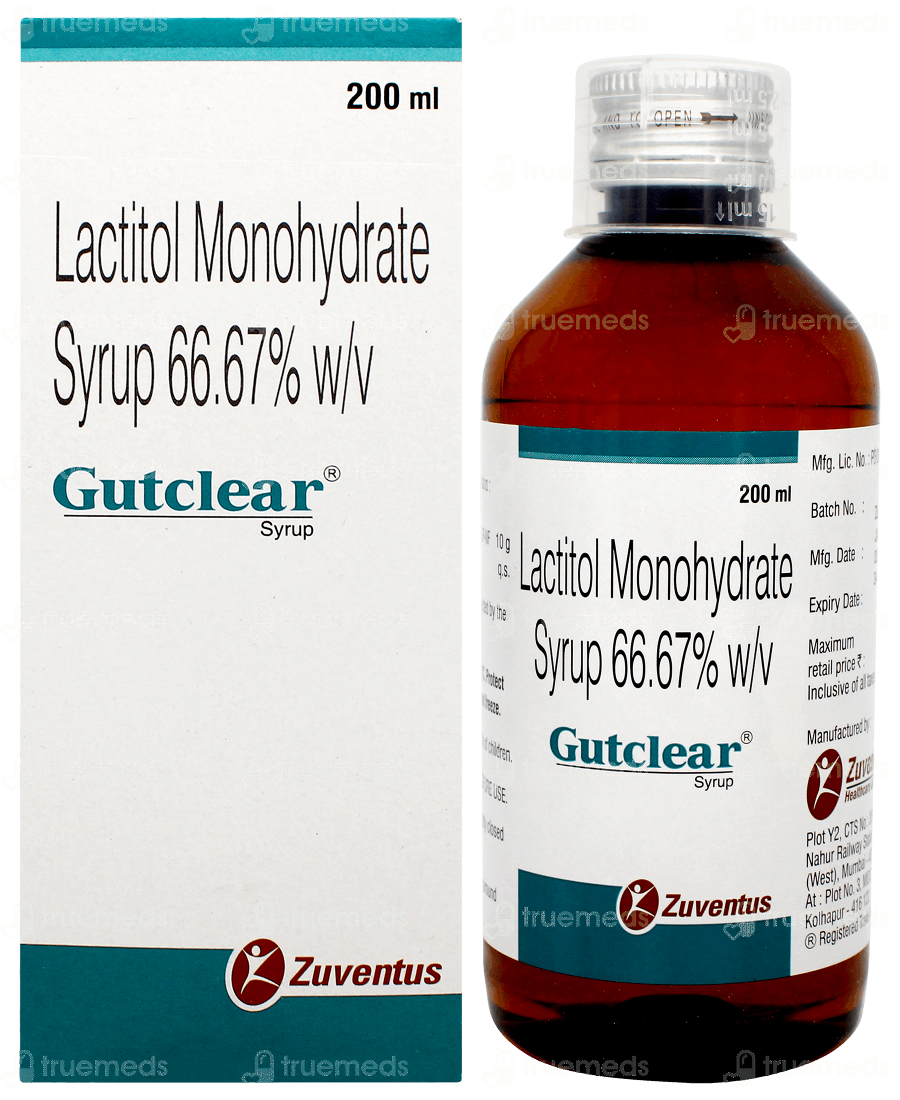 Gutclear 66.67 % Syrup 200 ML | Order GUTCLEAR 66.67 % SYRUP 200 ML ...