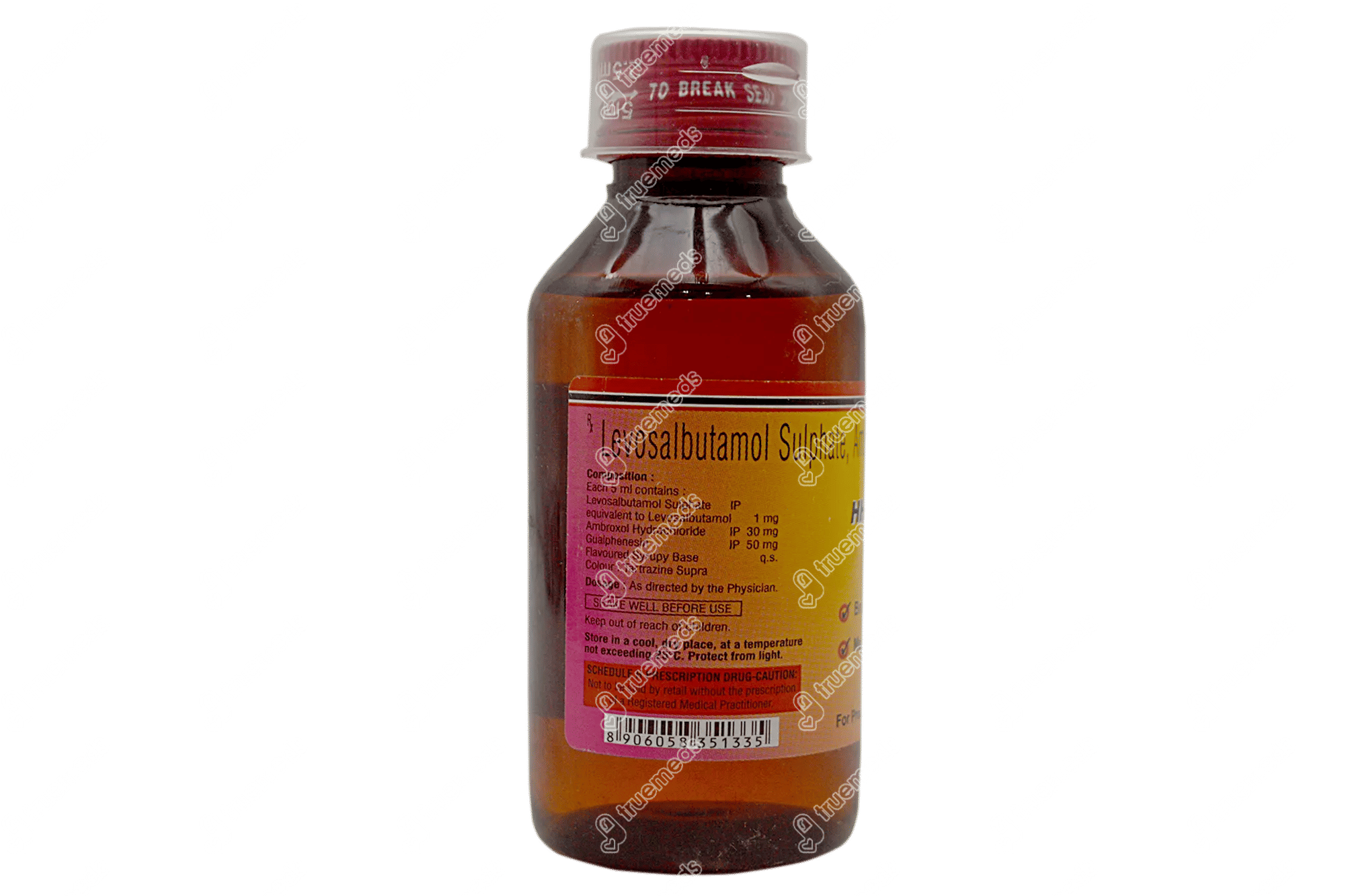 Hhlinctus Ls 1/30/50 MG Syrup 100 ML | Order Hhlinctus Ls 1/30/50 MG ...
