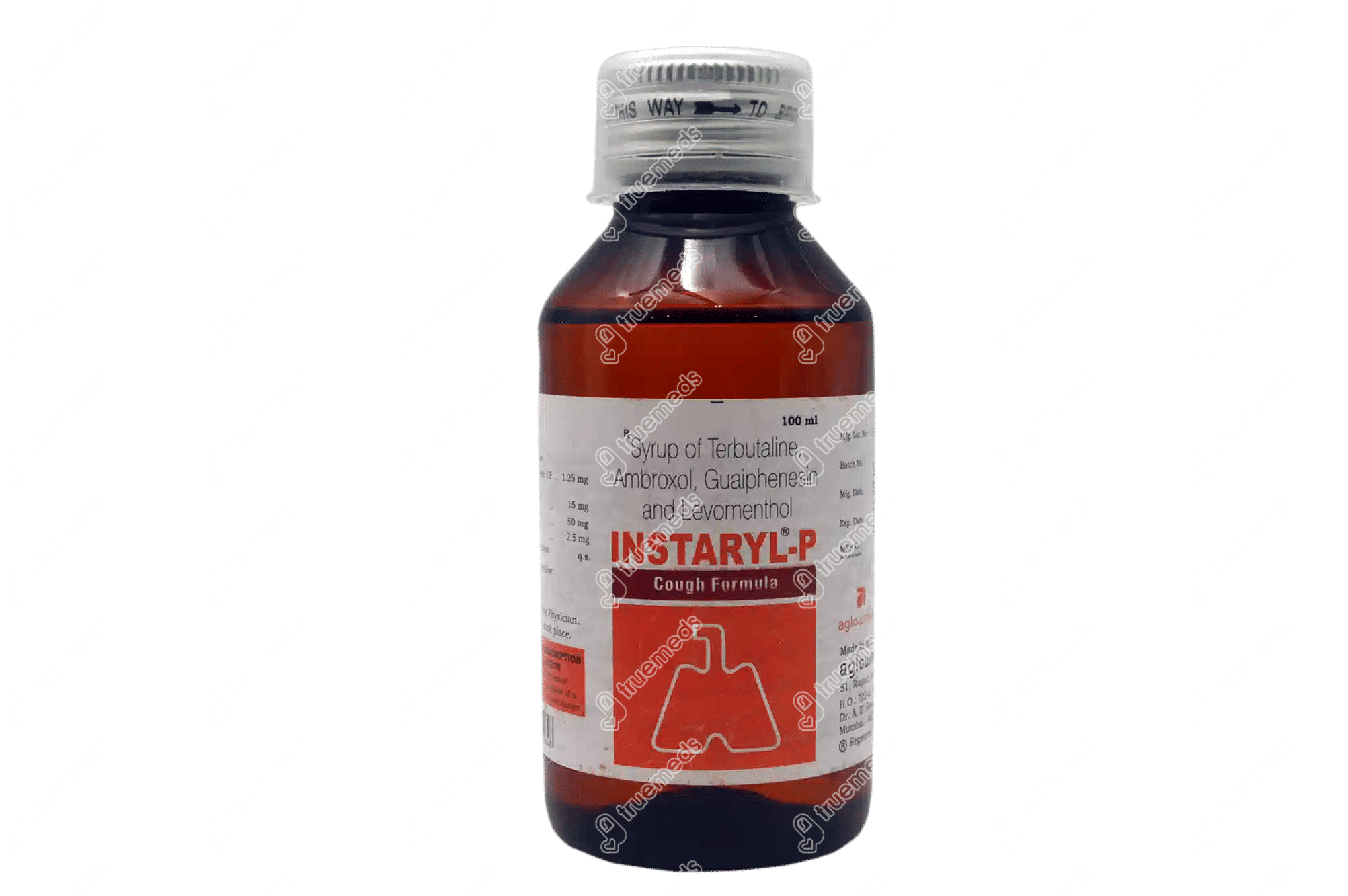 Instaryl P 50/1.25/15 MG Syrup 100 ML | Order Instaryl P 50/1.25/15 MG ...