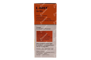 L Hist 2.5 MG Syrup 30 ML | Order L Hist 2.5 MG Syrup 30 ML Online at ...