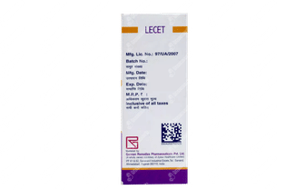 Lecet 2 5 Mg Syrup 60 Ml - Uses, Side Effects, Dosage, Price | Truemeds