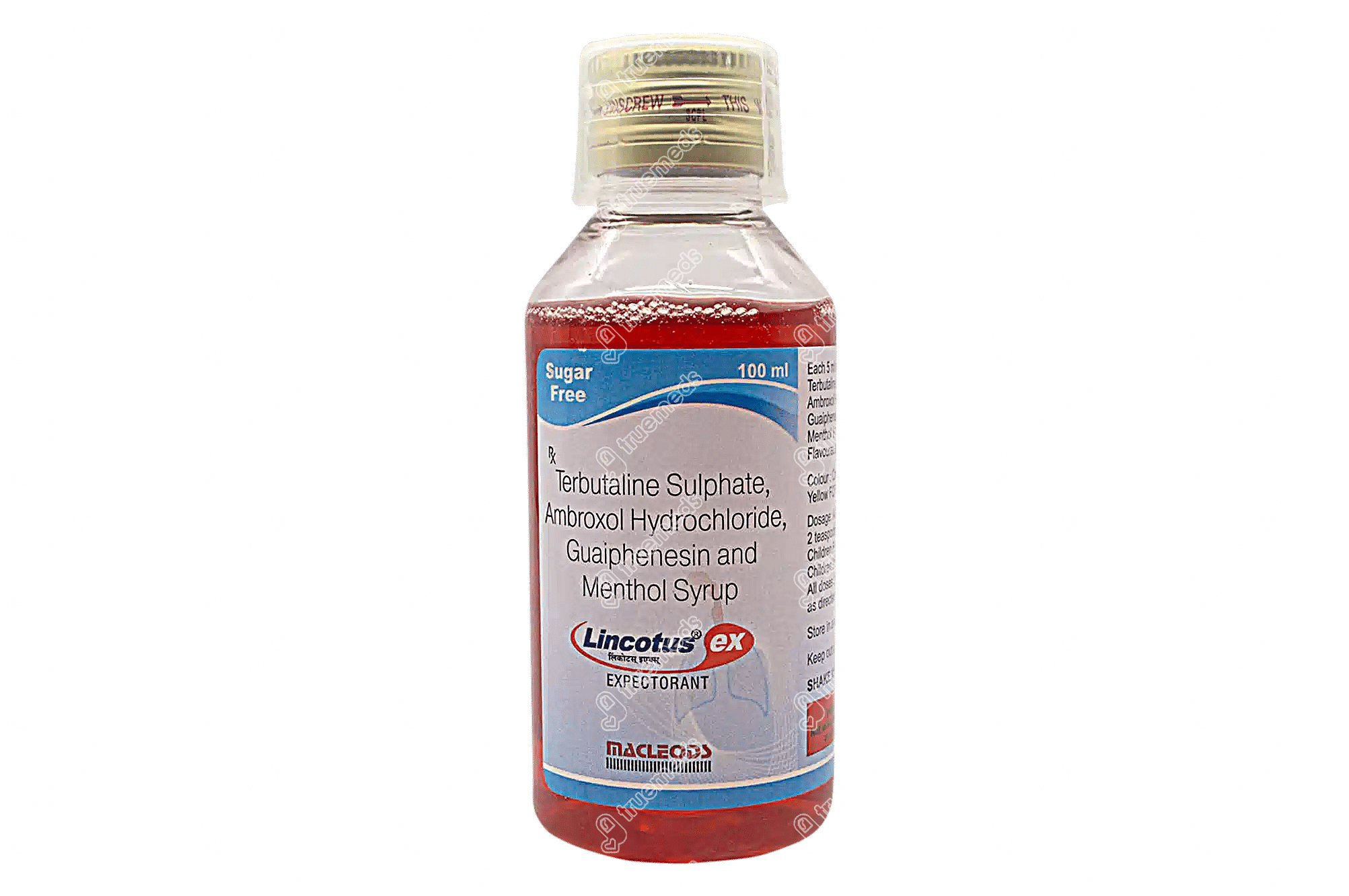 Lincotus Ex 50/1.25/15 MG Syrup 100 ML | Order Lincotus Ex 50/1.25/15 ...
