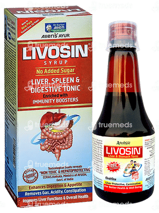 Livosin 250 Mg Syrup 250 Ml - Uses, Side Effects, Dosage, Price | Truemeds