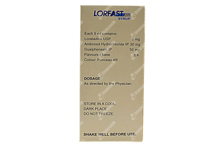 Lorfast Am 5/50/30 MG Syrup 100 ML | Order Lorfast Am 5/50/30 MG Syrup ...