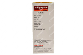 Macphylline 50 Mg Syrup 100 Ml - Uses, Side Effects, Dosage, Price ...