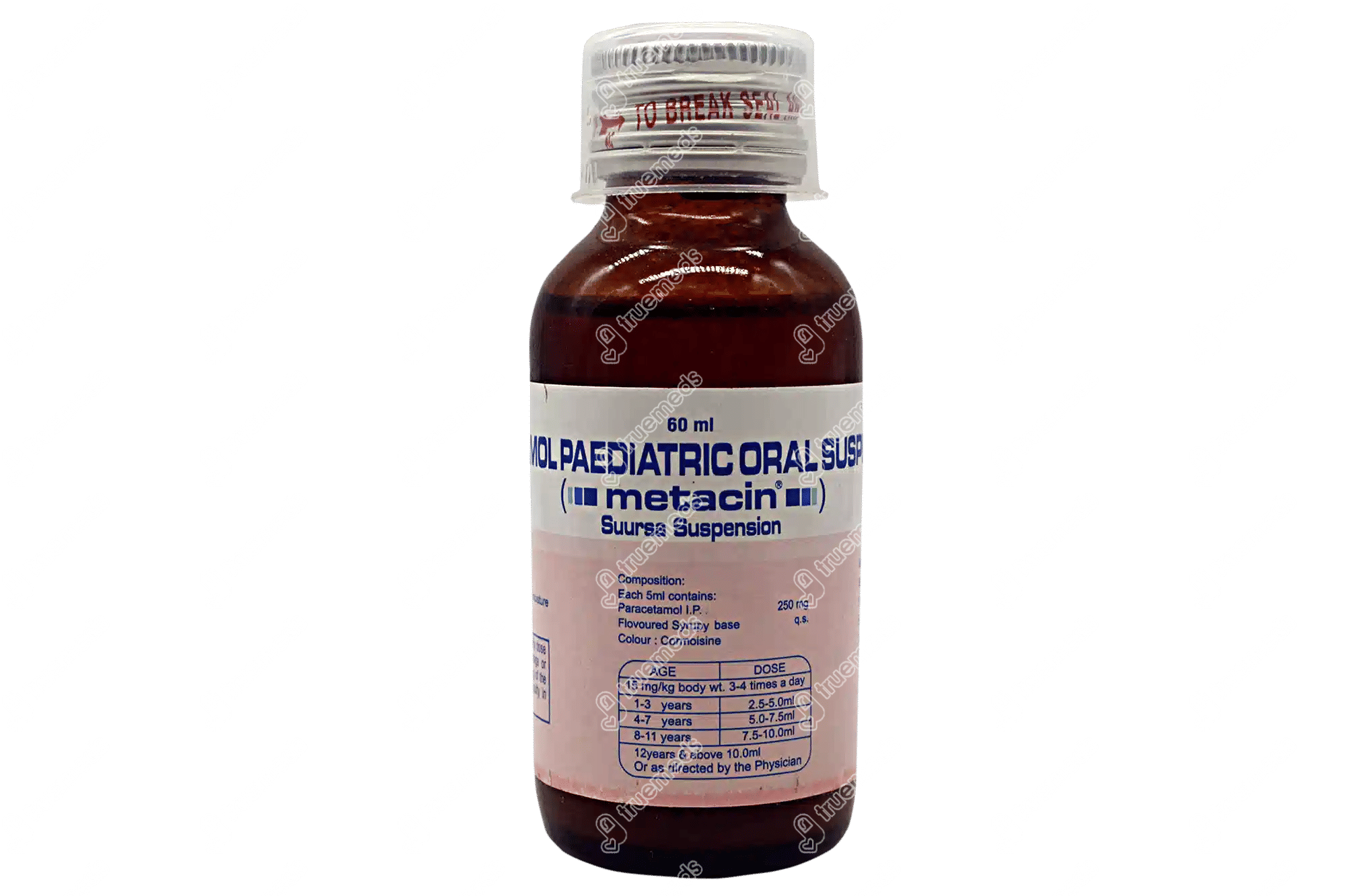 Metacin Sursa 250 MG Syrup 60 ML | Order Metacin Sursa 250 MG Syrup 60 ...