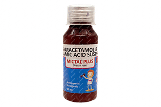 Mictal Plus 50125 Mg Suspension 60 Ml - Uses, Side Effects, Dosage ...