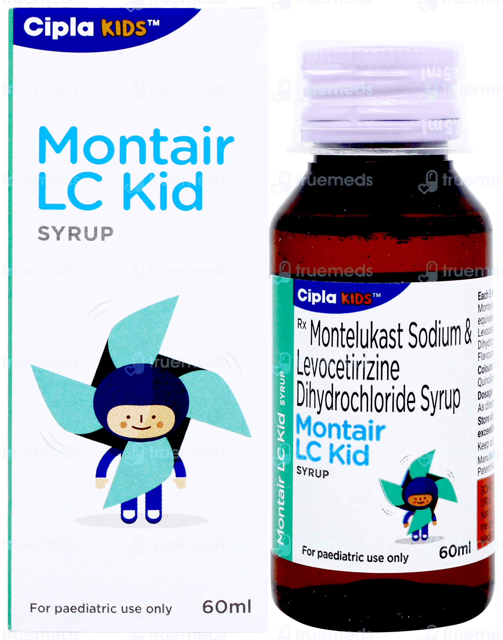 Montair Lc Kid 4 2 5 Mg Syrup 60 Ml - उपयोग, साइड इफेक्ट्स, खुराक, कीमत ...