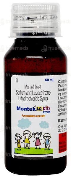 Montek Lc Kid Syrup 60Ml: Uses, Side Effects, Price & Substitutes