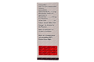 Montral Syrup 60Ml: Uses, Side Effects, Price & Substitutes