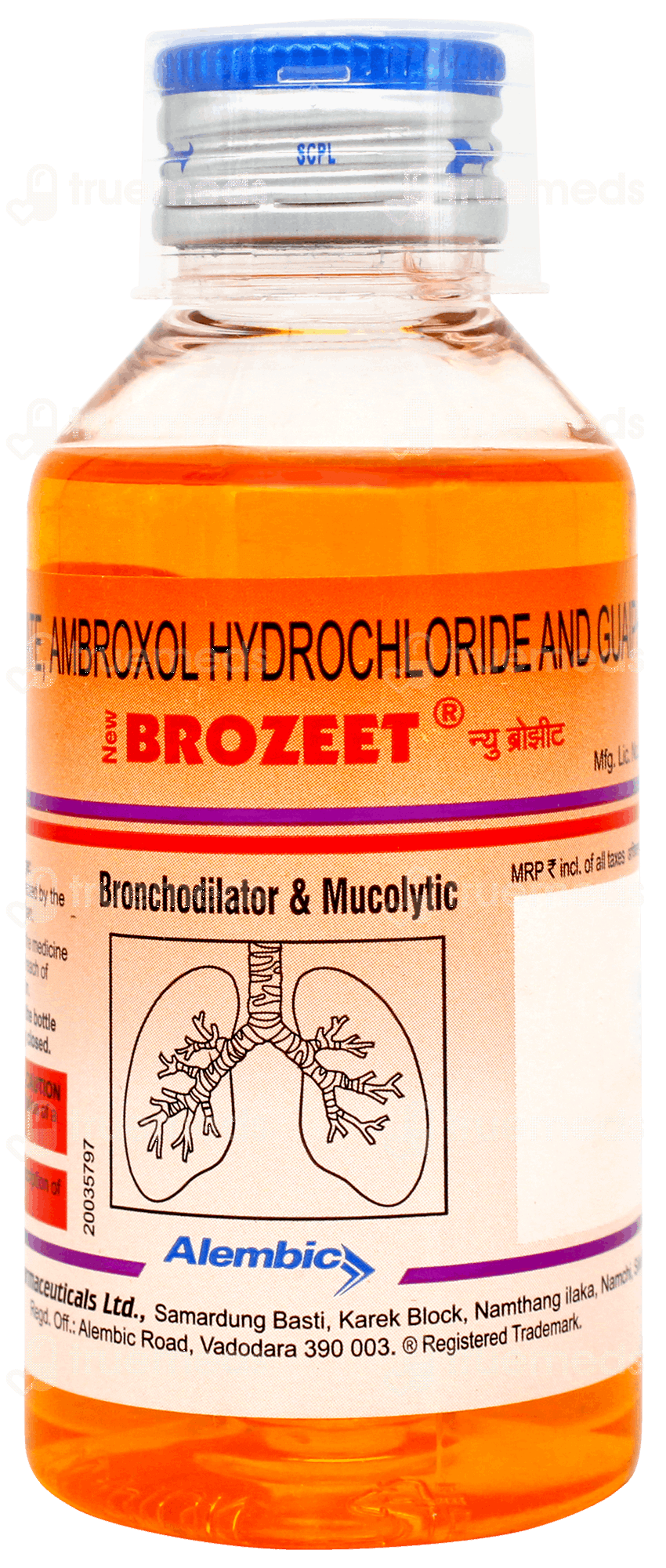 New Brozeet 50/1.5/15 MG Syrup 100 ML | Order New Brozeet 50/1.5/15 MG ...