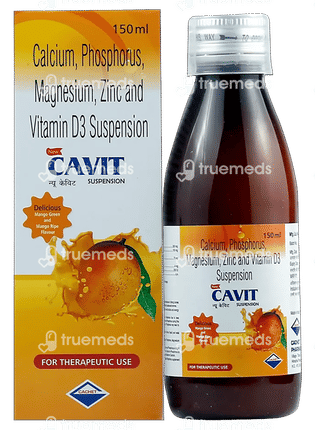New Cavit Suspension 150 Ml - Uses, Side Effects, Dosage, Price | Truemeds