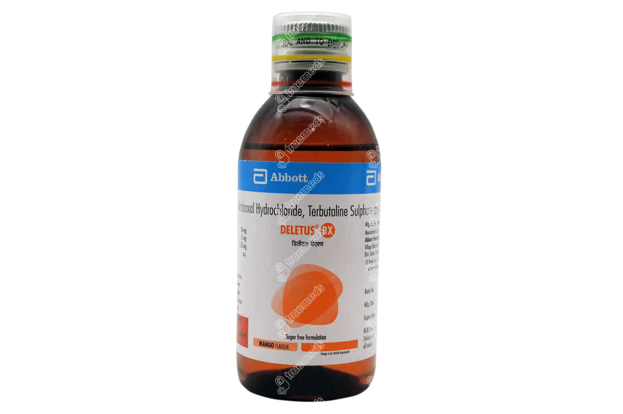 Deletus Bx Sf 50/1.25/15 MG Syrup 100 ML | Order Deletus Bx Sf 50/1.25/ ...