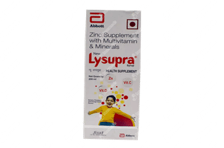 New Lysupra Syrup 200 Ml - Uses, Side Effects, Dosage, Price | Truemeds