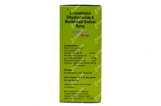 Odimont Lc Syrup 60Ml: Uses, Side Effects, Price & Substitutes