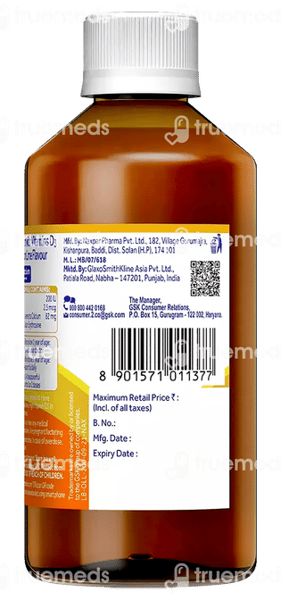 Ostocalcium Adult Lemon 82 Mg/200iu/2.5mcg Syrup 200 ML | Order ...