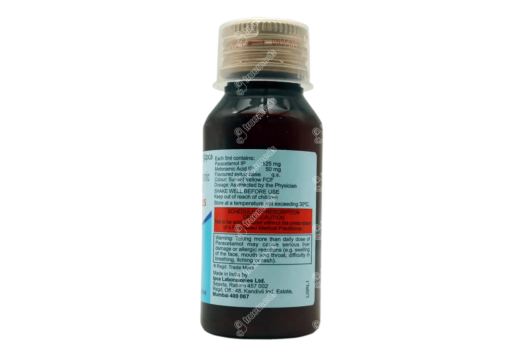 Pacimol Mf 50/125 MG Syrup 60 ML | Order Pacimol Mf 50/125 MG Syrup 60 ...