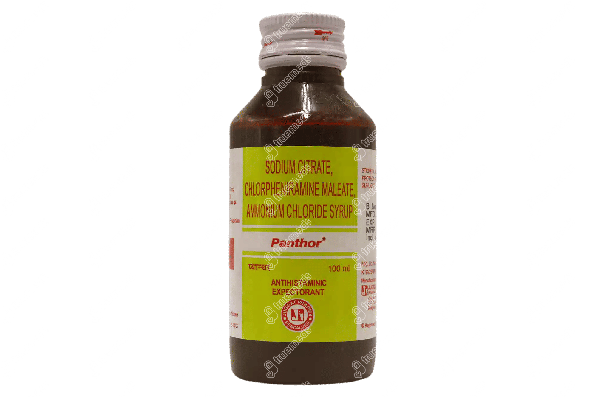 Panthor 2100 Mg Syrup 100 Ml - Uses, Side Effects, Dosage, Price | Truemeds