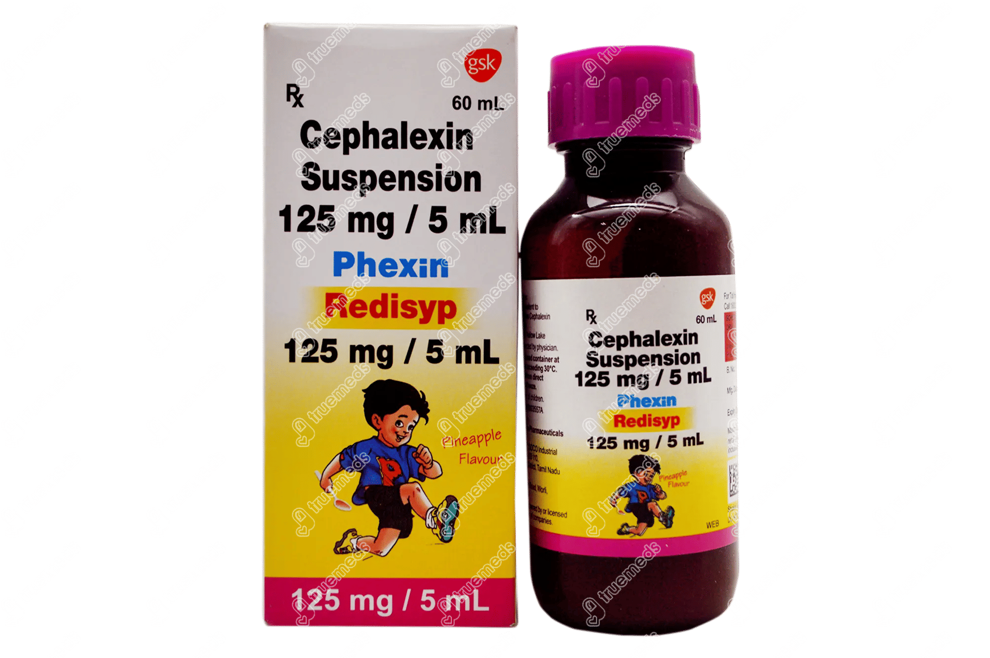 Phexin Ready Use 125 Mg Syrup 60 Ml: Uses, Side Effects, Price ...