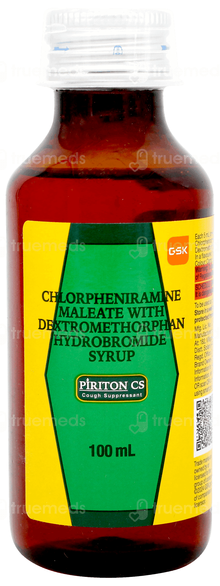 Piriton Cs Syrup: Uses, Side Effects, Price & Substitutes