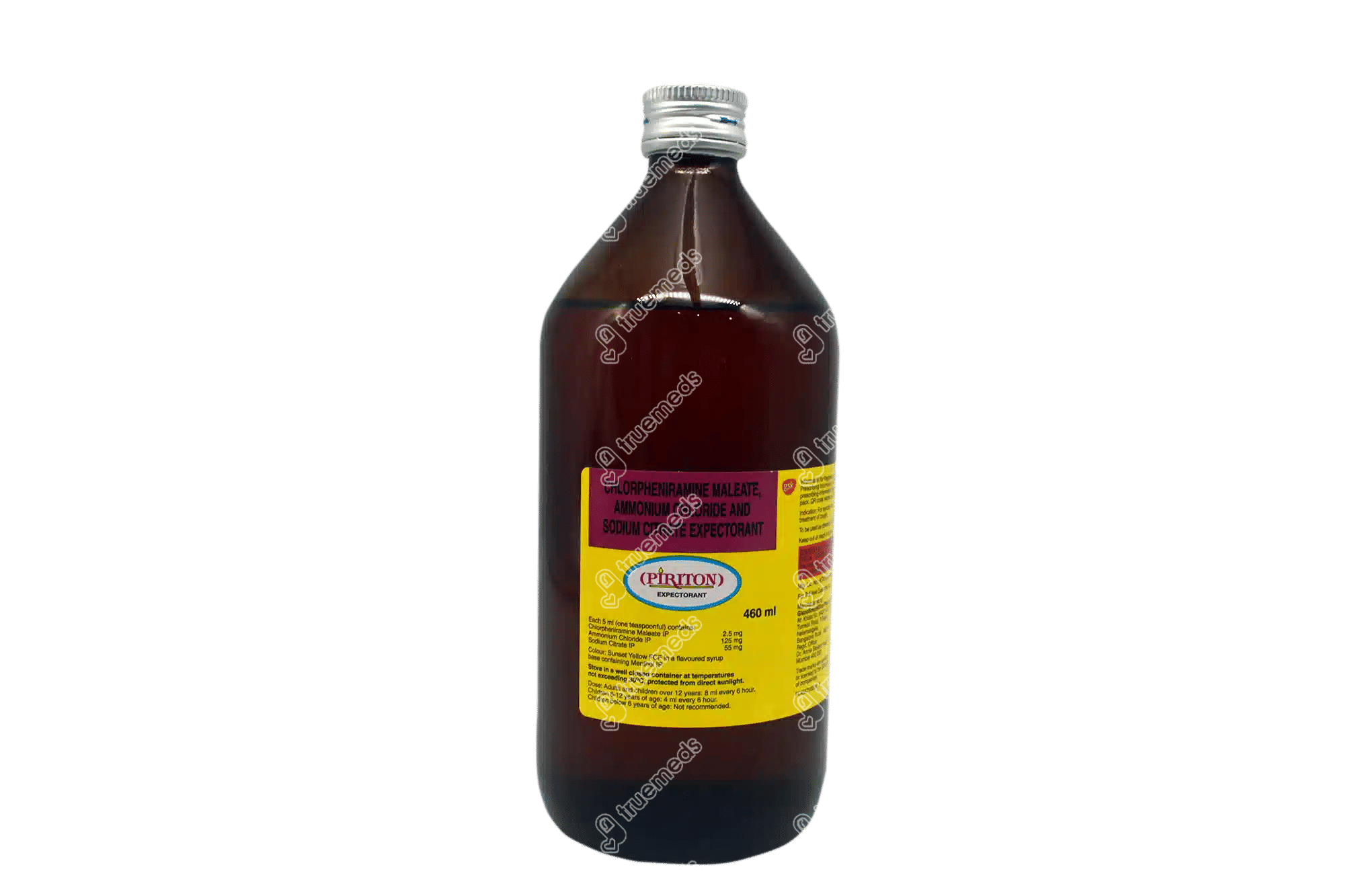 Piriton Syrup 460 ML | Order Piriton Syrup 460 ML Online at Truemeds