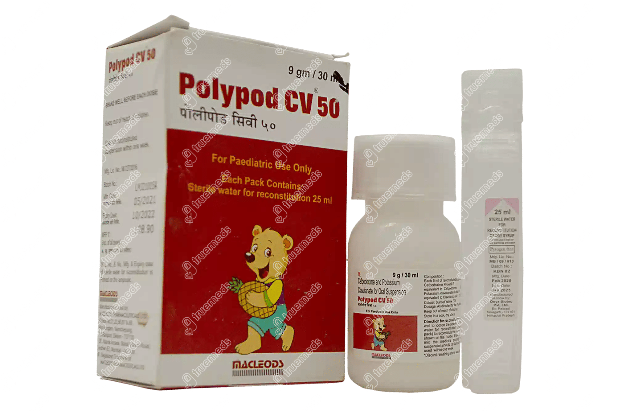 Polypod Cv 50/31.25 MG Suspension 30 ML | Order Polypod Cv 50/31.25 MG ...