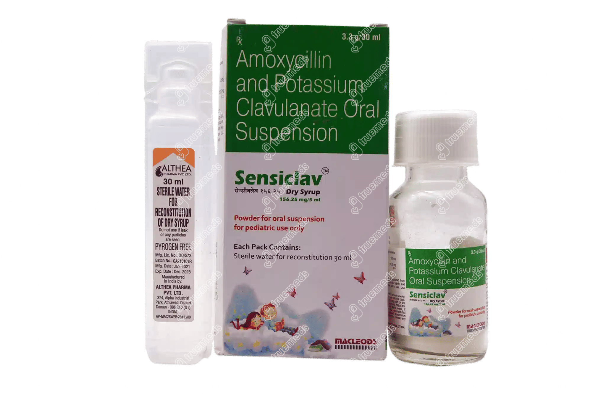 Sensiclav 156.25mg Dry Syrup: Uses, Side Effects, Price & Substitutes