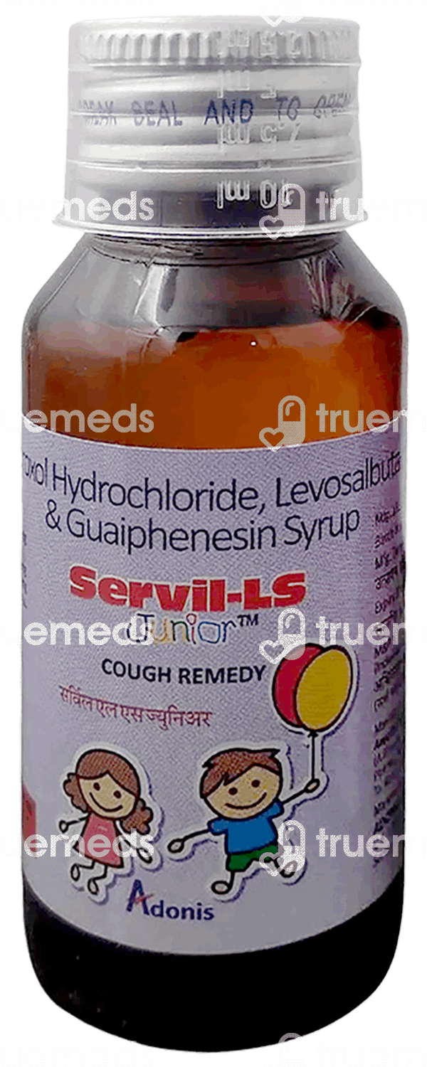 Servil Ls Junior Syrup 60 Ml - Uses, Side Effects, Dosage, Price | Truemeds