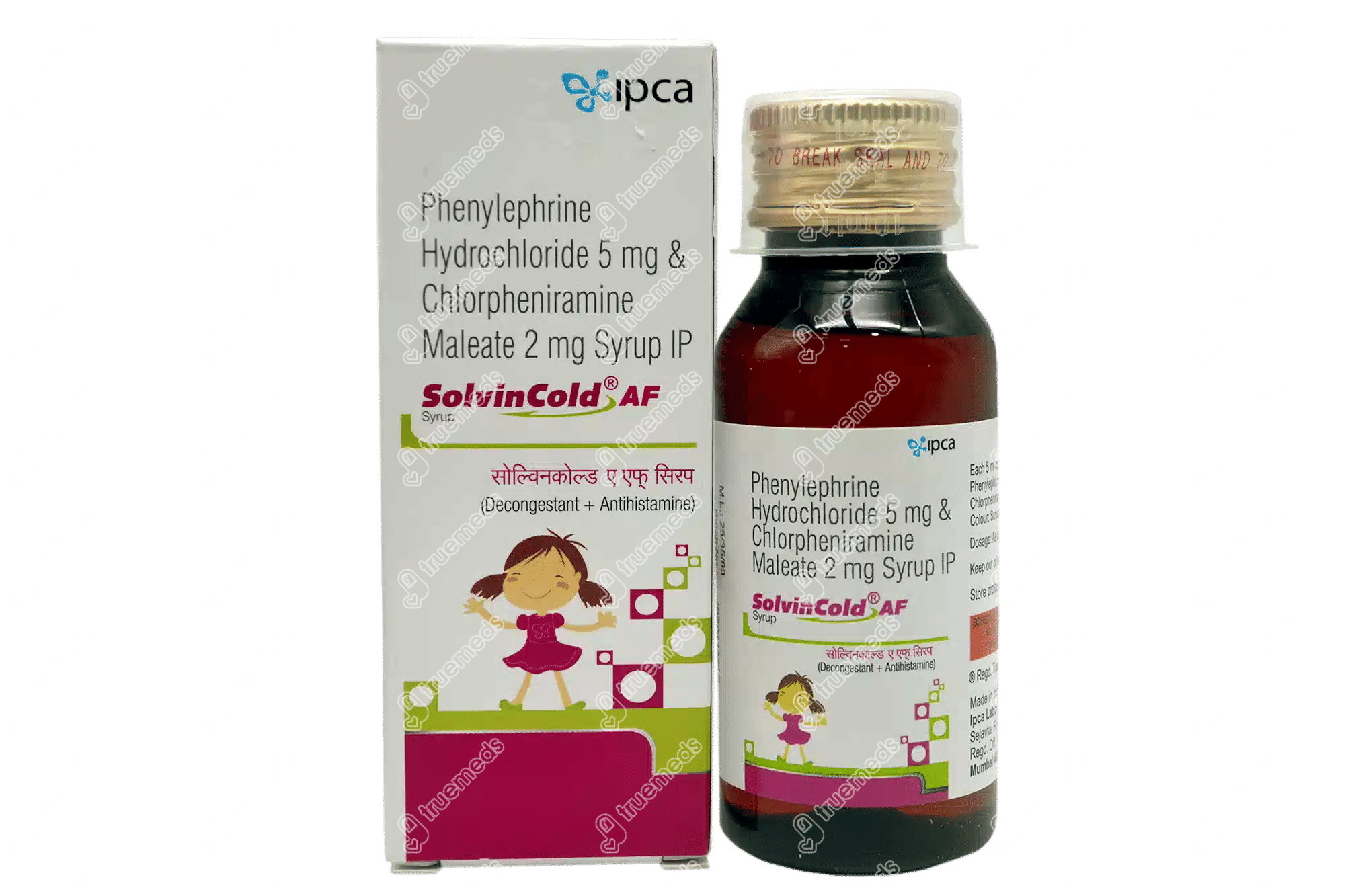 Solvin Cold Af 5/2 MG Syrup 60 ML | Order Solvin Cold Af 5/2 MG Syrup ...