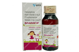 Solvin Cold Af 5/2 MG Syrup 60 ML | Order Solvin Cold Af 5/2 MG Syrup ...