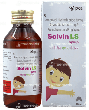 Solvin Ls 13050 Mg Syrup 100 Ml - Uses, Side Effects, Dosage, Price | Truemeds