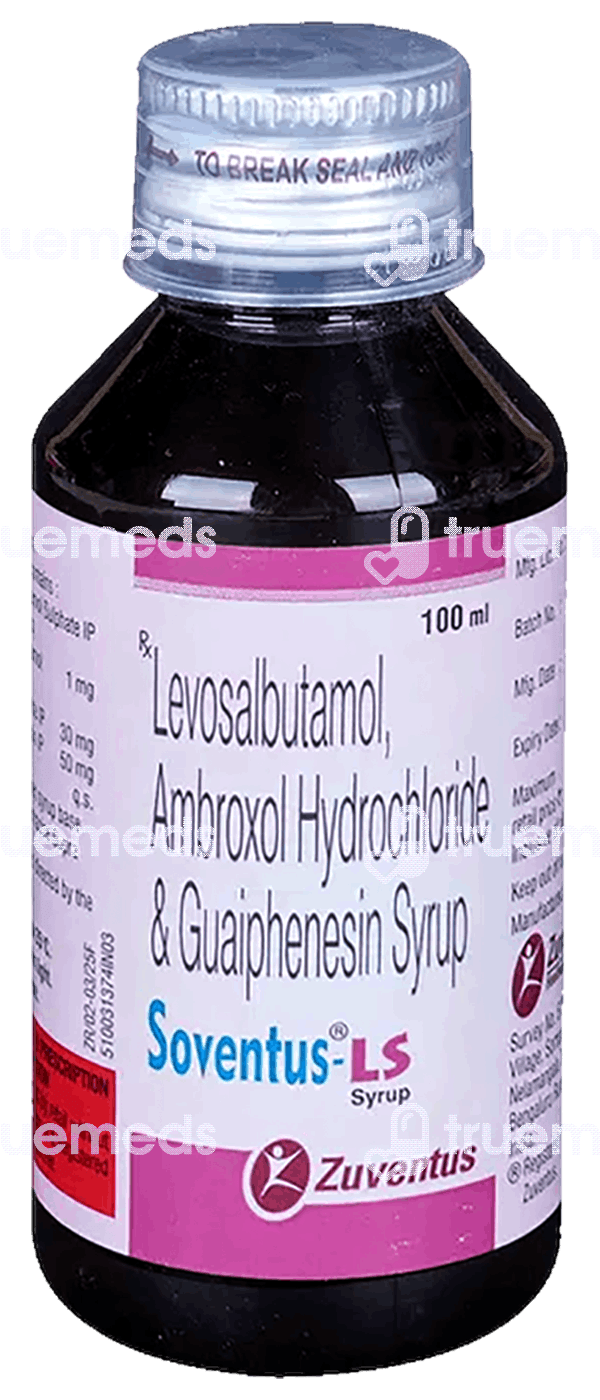 Soventus Ls Syrup 100ml: Uses, Side Effects, Price & Substitutes