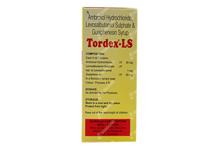 Tordex Ls Syrup 100 Ml - Uses, Side Effects, Dosage, Price | Truemeds