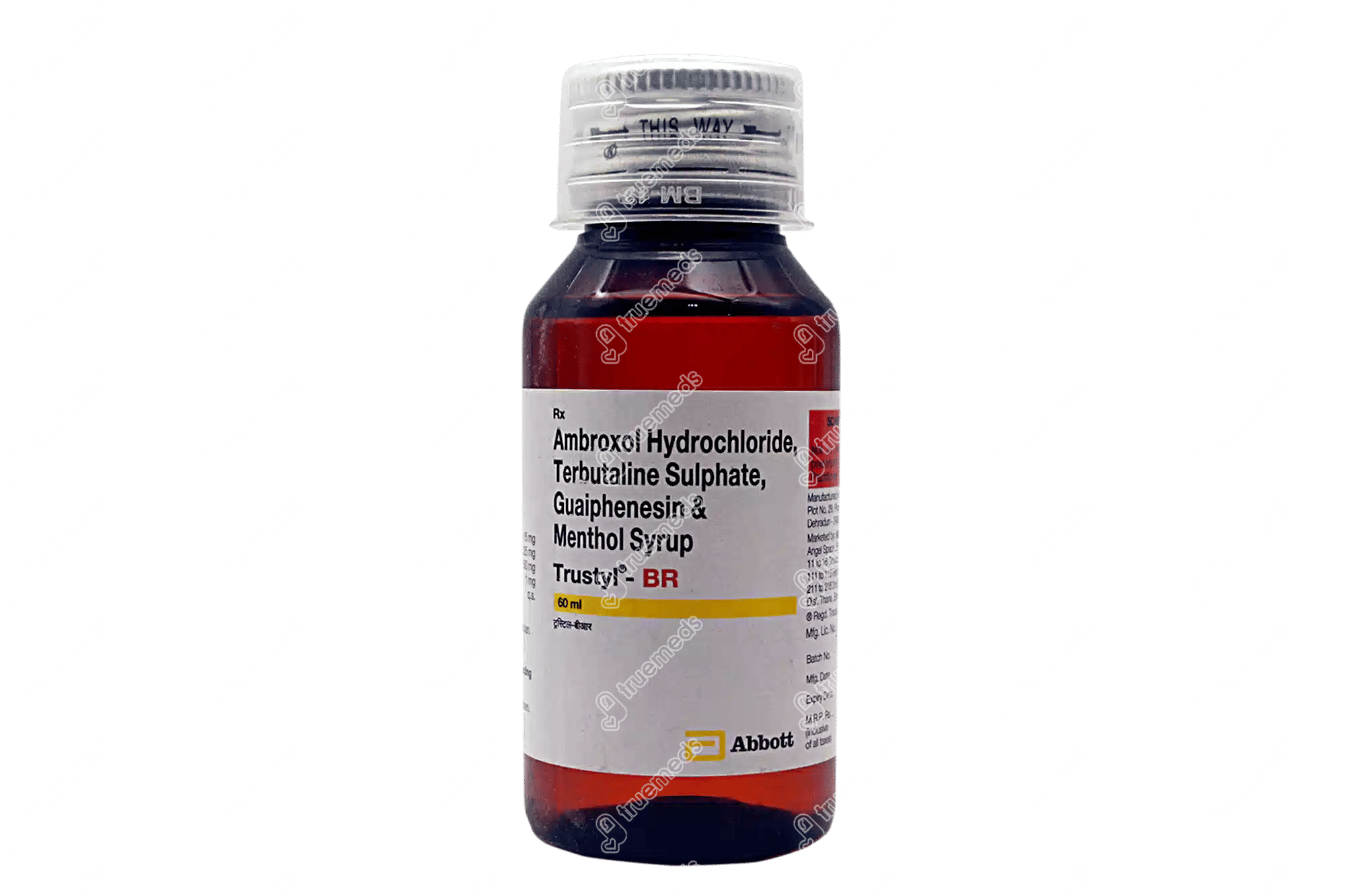 Trustyl Br 50/1.25/15 MG Syrup 60 ML | Order Trustyl Br 50/1.25/15 MG ...