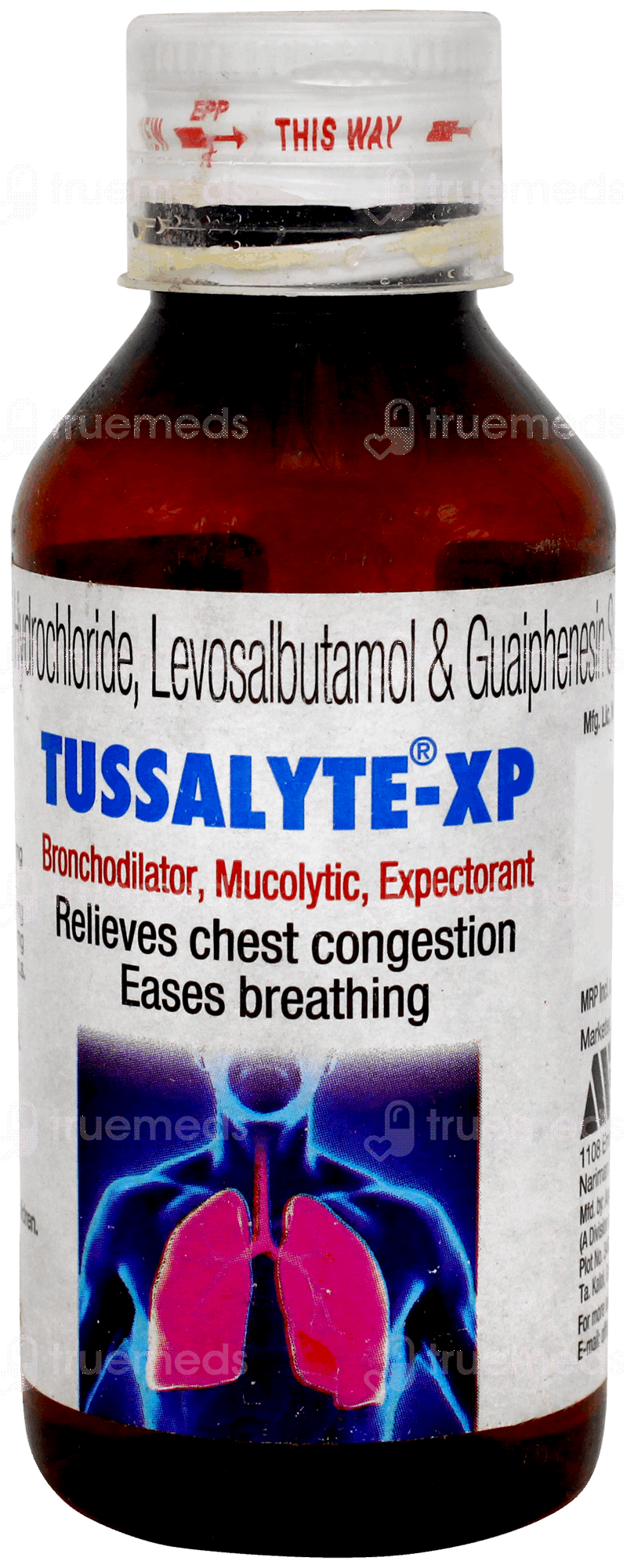 Tussalyte Xp 15/1.25/50 MG Syrup 100 ML | Order Tussalyte Xp 15/1.25/50 ...